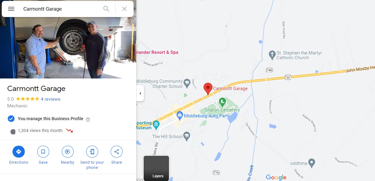 Contact Us – Carmontt Garage